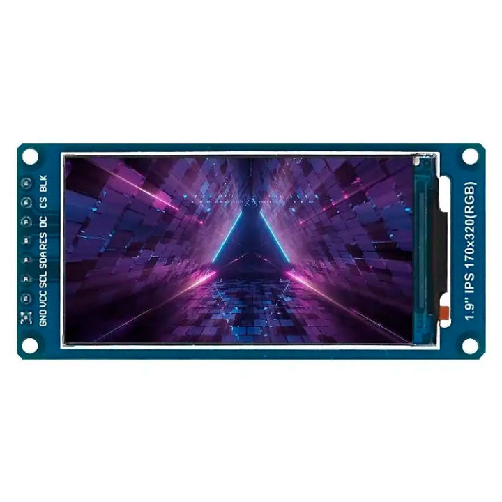 IPS TFT дисплей 1.9" (170×320px) SPI ST7789 купить в Москве с доставкой ...