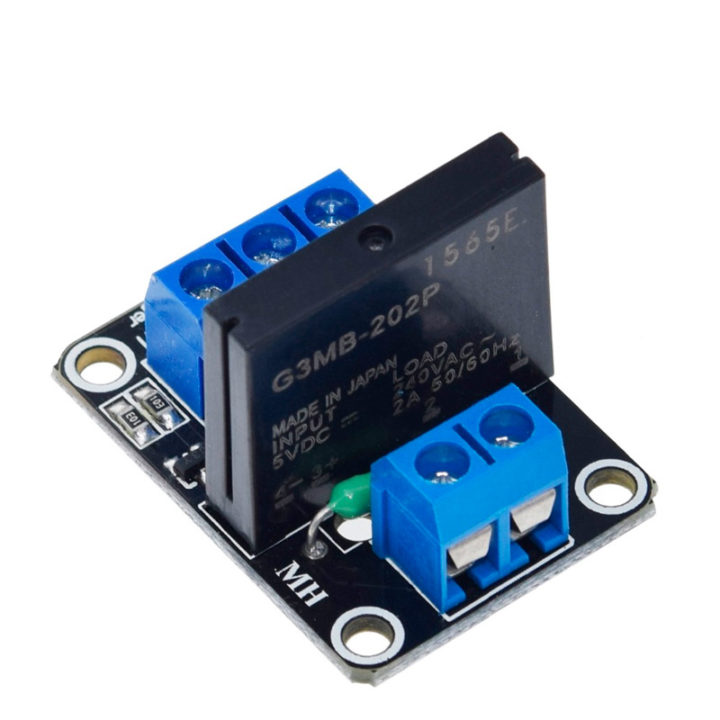 Одноканальный модуль твердотельного реле купить в Москве для Arduino с