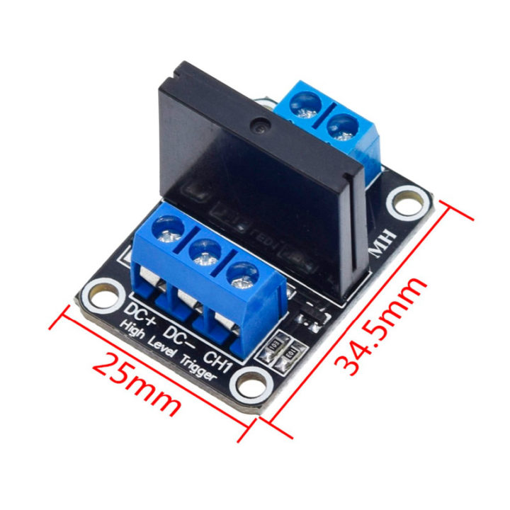Одноканальный модуль твердотельного реле купить в Москве для Arduino с