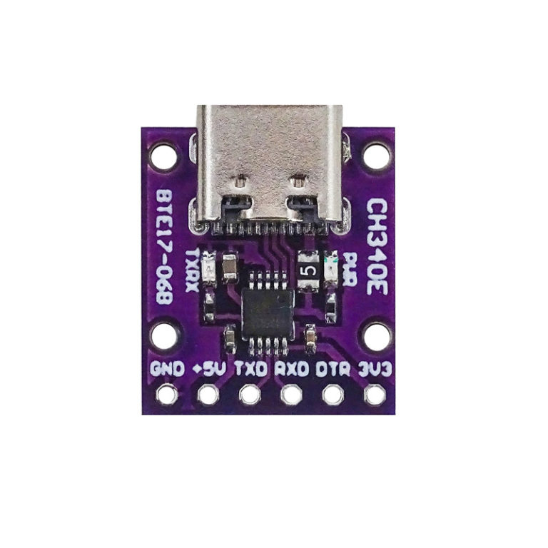 CH340E – программатор USB Type C UART TTL купить в Москве с доставкой ...