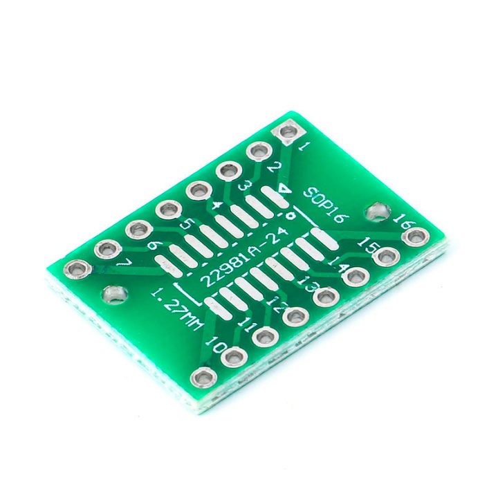 Переходная плата с SOP16 / SOIC16 / TSSOP16 на DIP - купить в Москве с ...