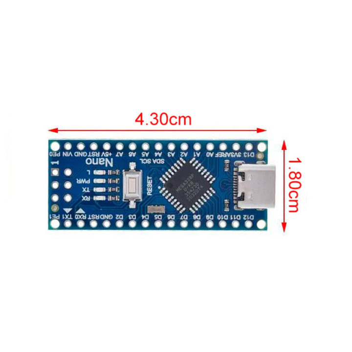 Arduino Nano Type C купить в Москве с доставкой по России и СНГ