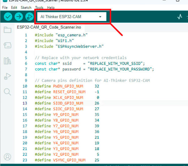 Как создать сканер QR-кодов с использованием ESP32-CAM и Arduino IDE - блог