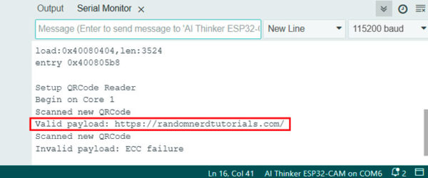 Как создать сканер QR-кодов с использованием ESP32-CAM и Arduino IDE - блог