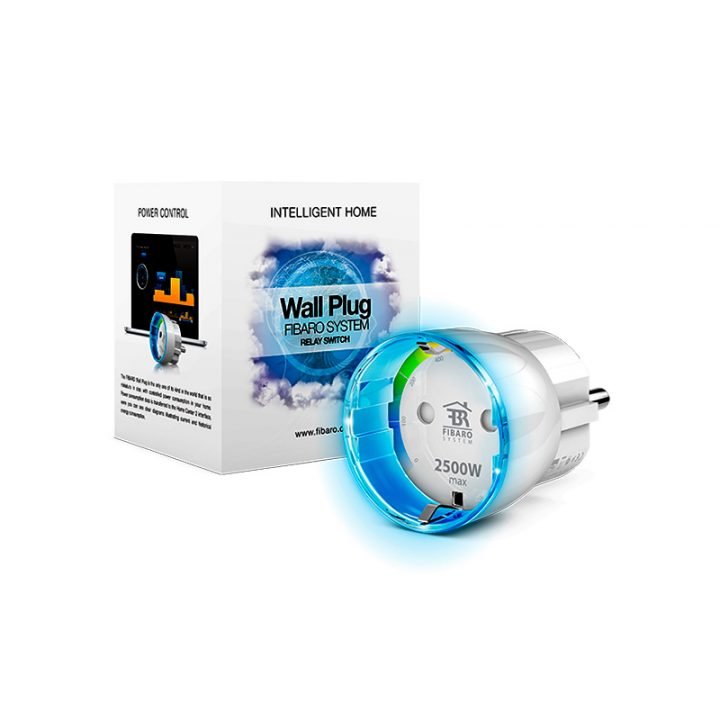 Fibaro Wall Plug - купить в Москве модуль-выключатель в розетку для ...