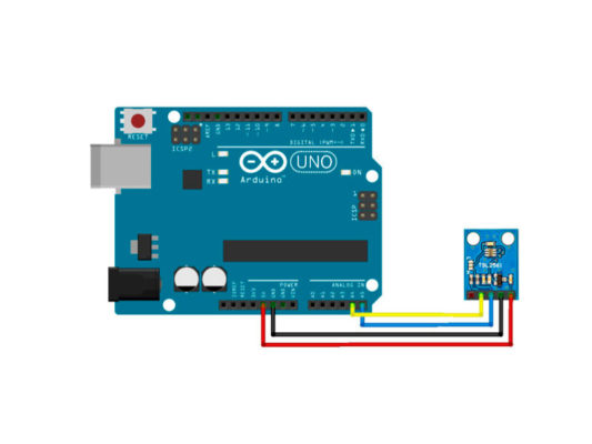 Цифровой датчик освещенности Gy 2561 и Arduino Uno — Схема подключения