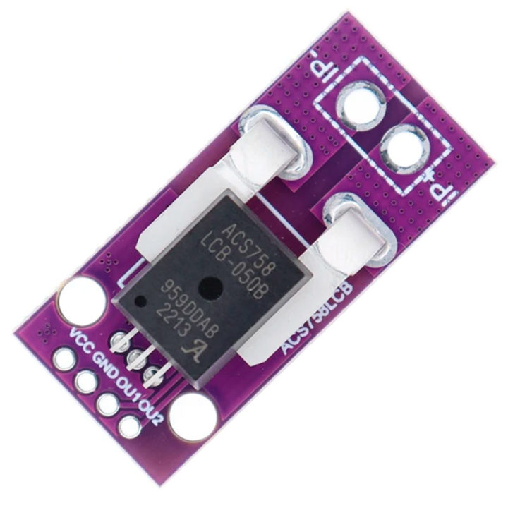 ACS758LCB-050B купить в Москве модуль измерения тока на 50А / 100 А с ...