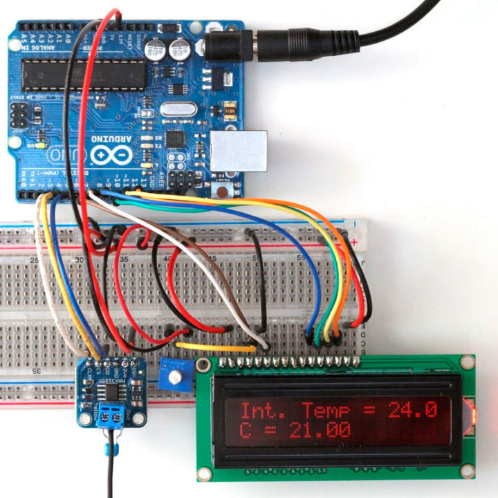 Модуль Max31855 и Arduino Uno — Схема подключения и пример кода блог