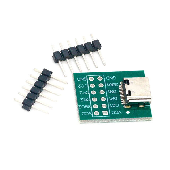 Переходник USB Type-C мама DIP 12 pin купить в Москве с доставкой по ...