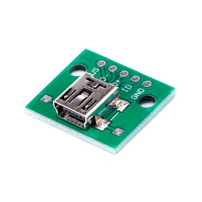 Mini USB - DIP Адаптер 5 pin - купить в Москве с доставкой по России и СНГ