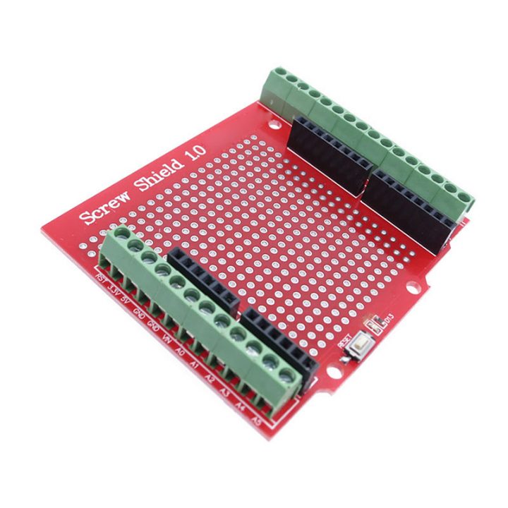 Proto Screw Shield 1.0 - купить в Москве плату расширения для Arduino ...