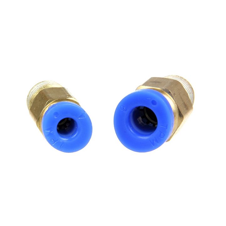 PC4-M6 / PC6-01 - Фитинг для тефлоновой трубки 4мм / 6мм купить в ...