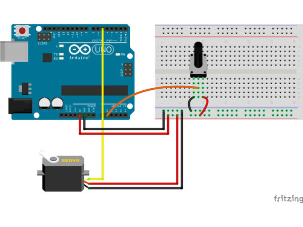 Подключение сервопривода к Arduino Uno Схема и пример кода блог