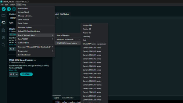 Программирование Stm32 с использованием Arduino Ide Полное руководство для начинающих блог