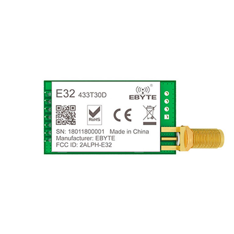 E32-433T30D купить в Москве LoRa модуль SX1278 433МГц, 8км с доставкой ...