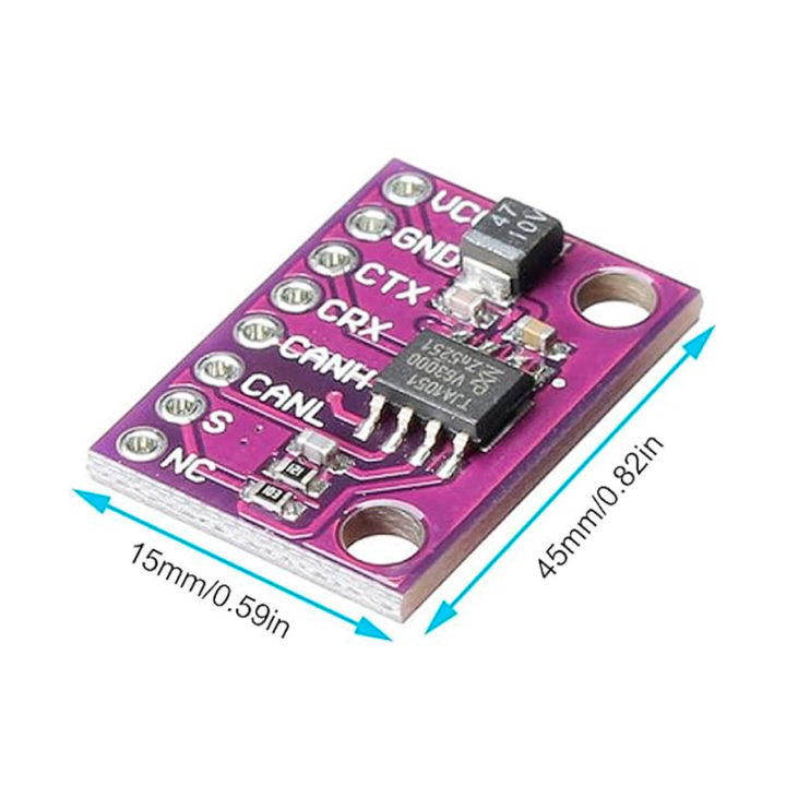 TJA1051 купить в Москве модуль высокоскоростного CAN-трансивера с ...