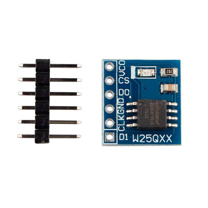 W25Q32 — купить модуль SPI Flash памяти 4 МБ в Москве с доставкой по ...